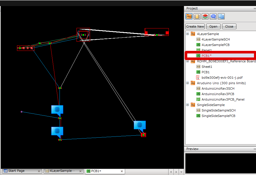 Pcb Layout Cad Transferring To Pcbs Net Reading And Importing Netlists